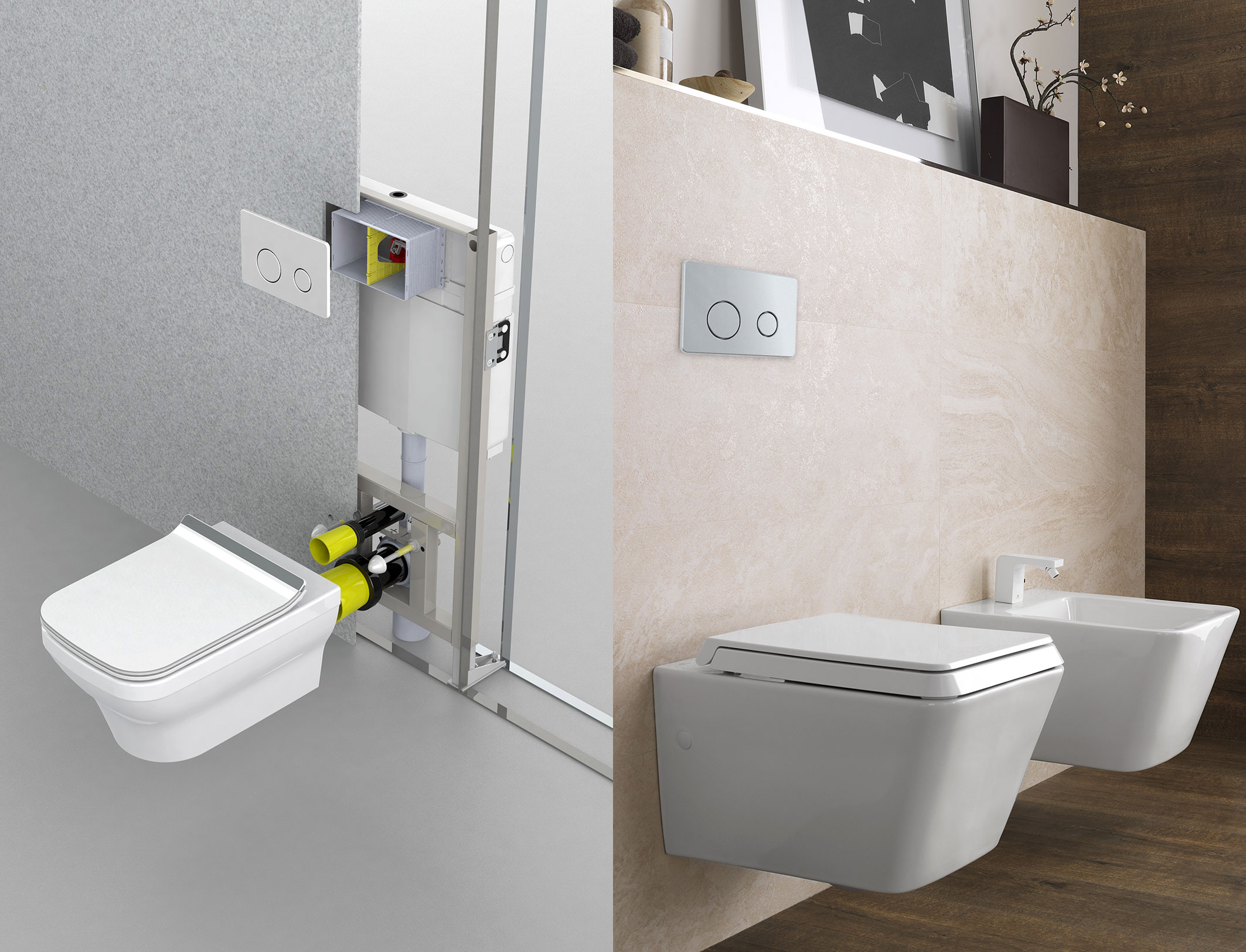 Galeria de Sistema WC suspendido SMART LINE - 3