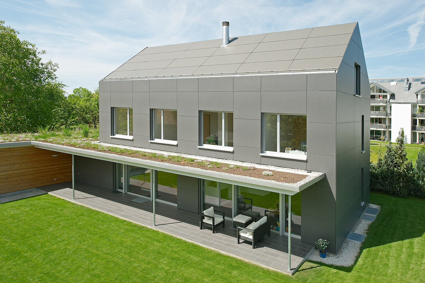 Gallery of Fiber Cement Roof Panel - Swisspearl 5th facade - 6