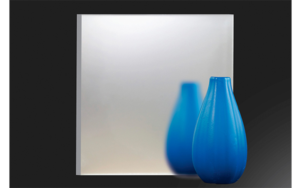 Acid Etched Glass - Satin Mirror from GGI