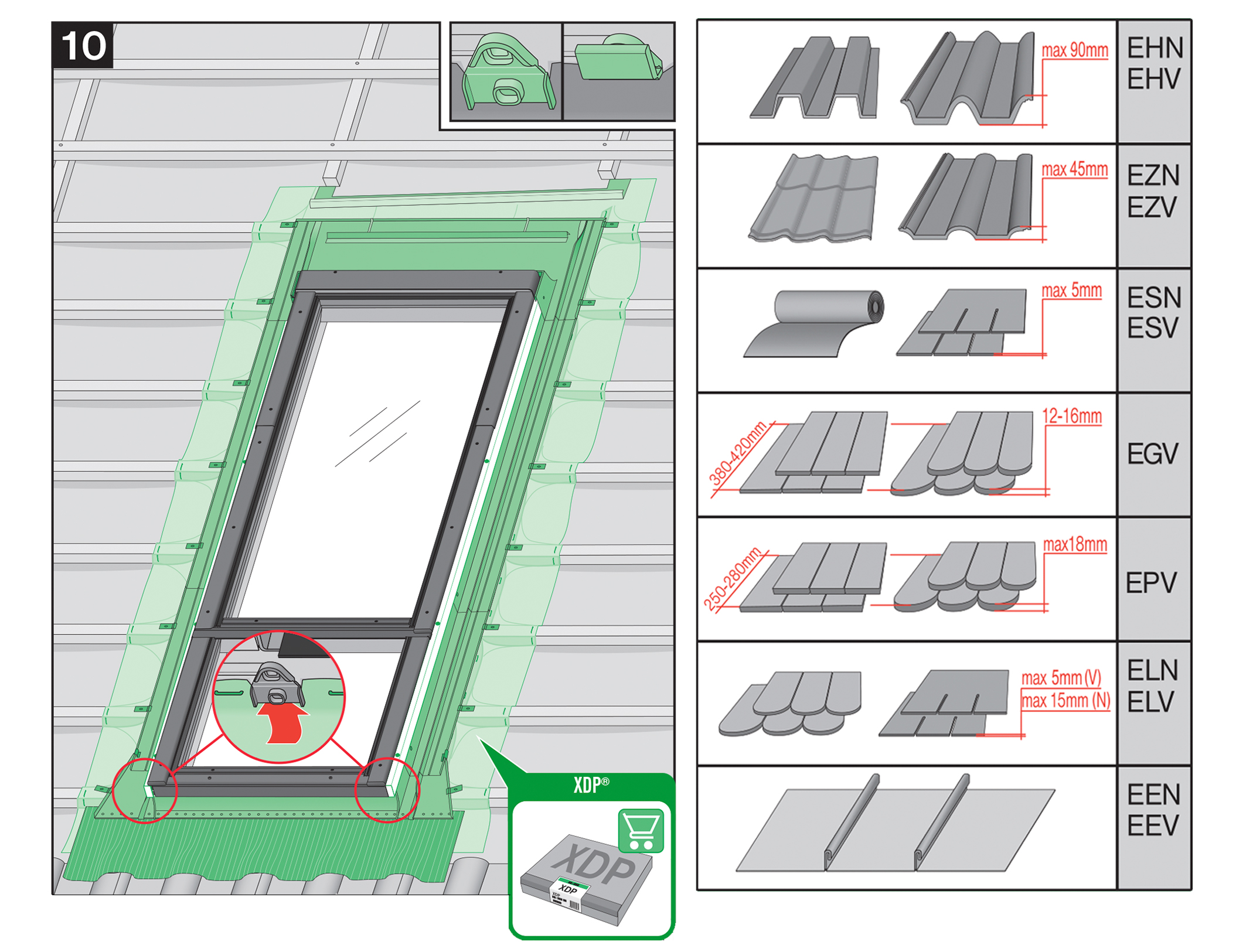 Gallery of Double sash roof window FDY-V duet proSky - 11
