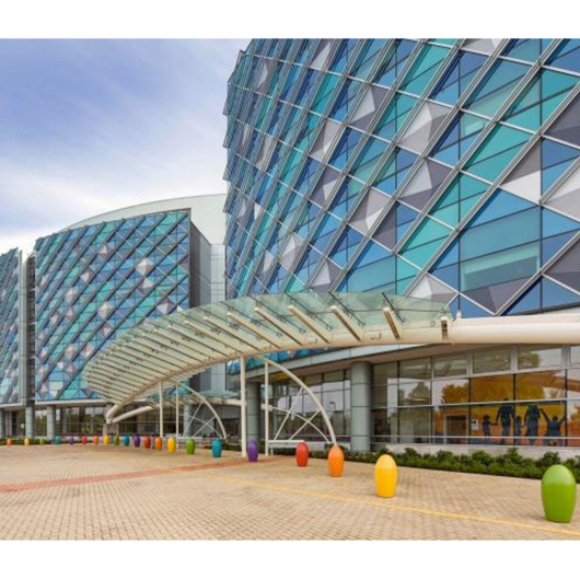 Vidrios de Tonalidad Azul y Verde de Vitro Arquitectónico