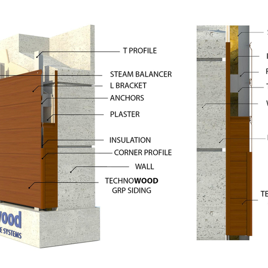 Gallery of GRP Siding Façade System - 5