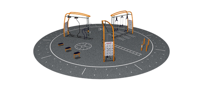 Galeria de Equipamiento deportivo KOMPAN® Cross Training - 5