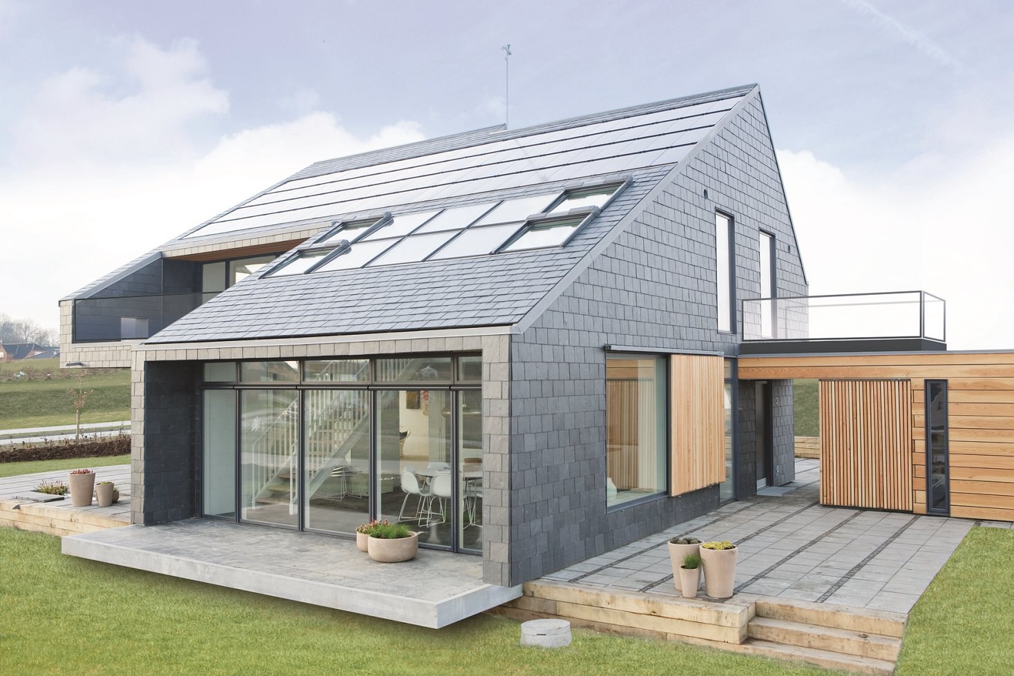 Gallery of Natural Slate in Housing Projects - 2