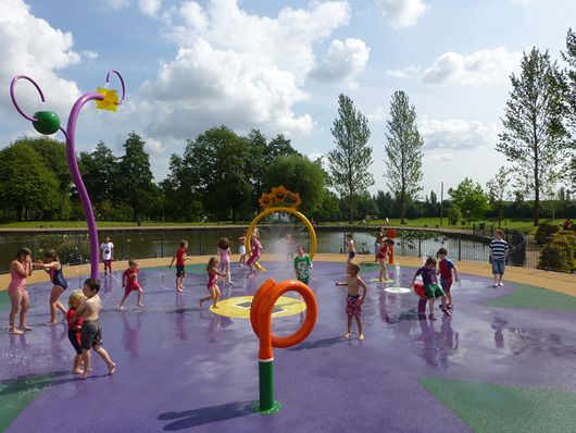 Plazas de Agua Waterplay® de Urbanplay